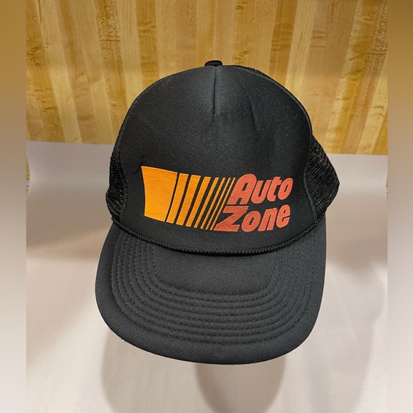 Cobra | Accessories | Vintage Auto Zone Black Mesh Adjustable Double ...